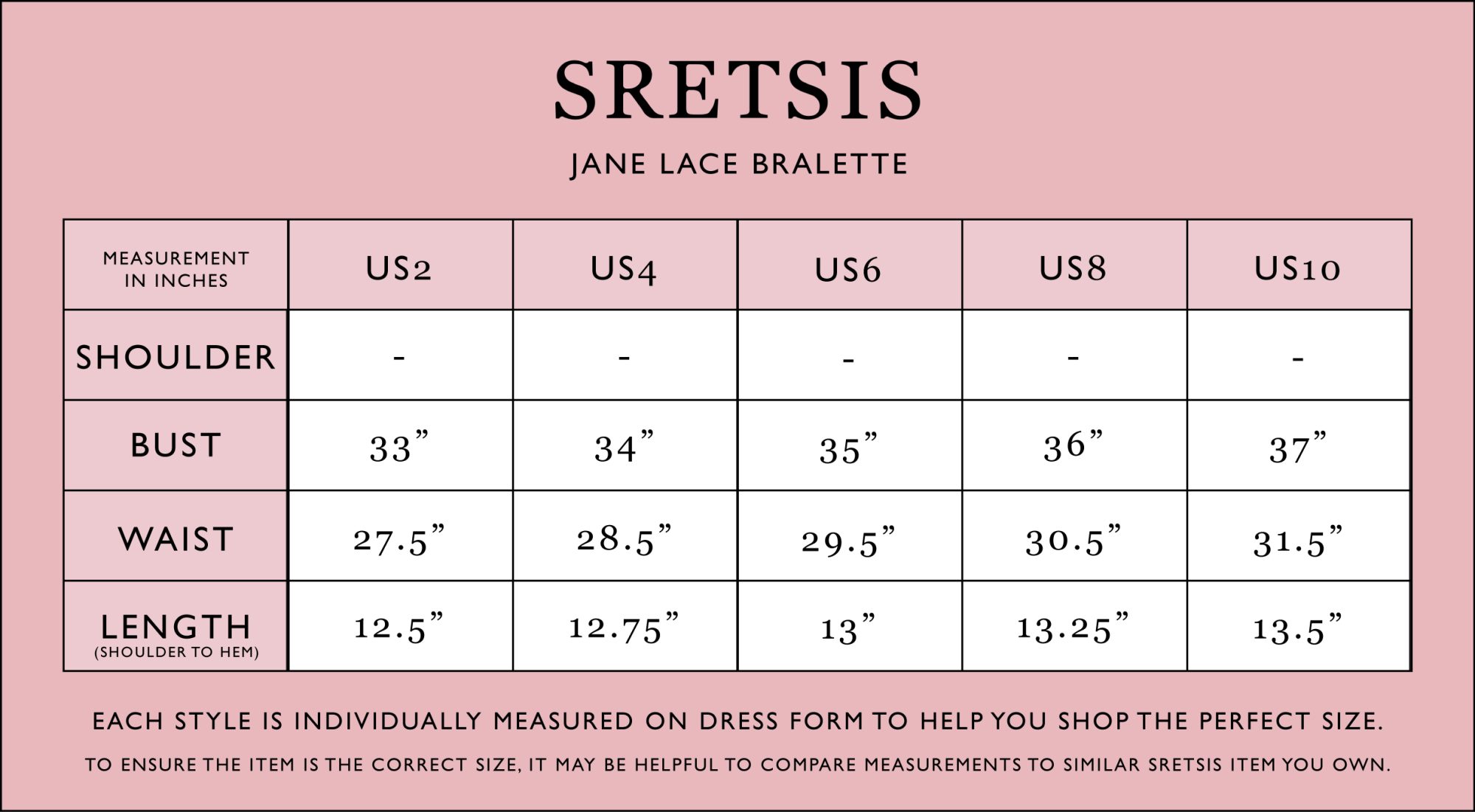 JANE LACE BRALETTE - SRETSIS