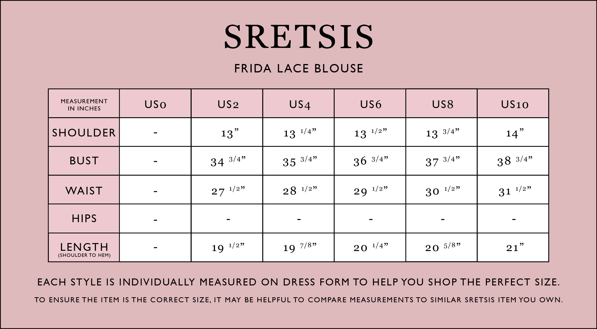 FRIDA LACE BLOUSE - SRETSIS